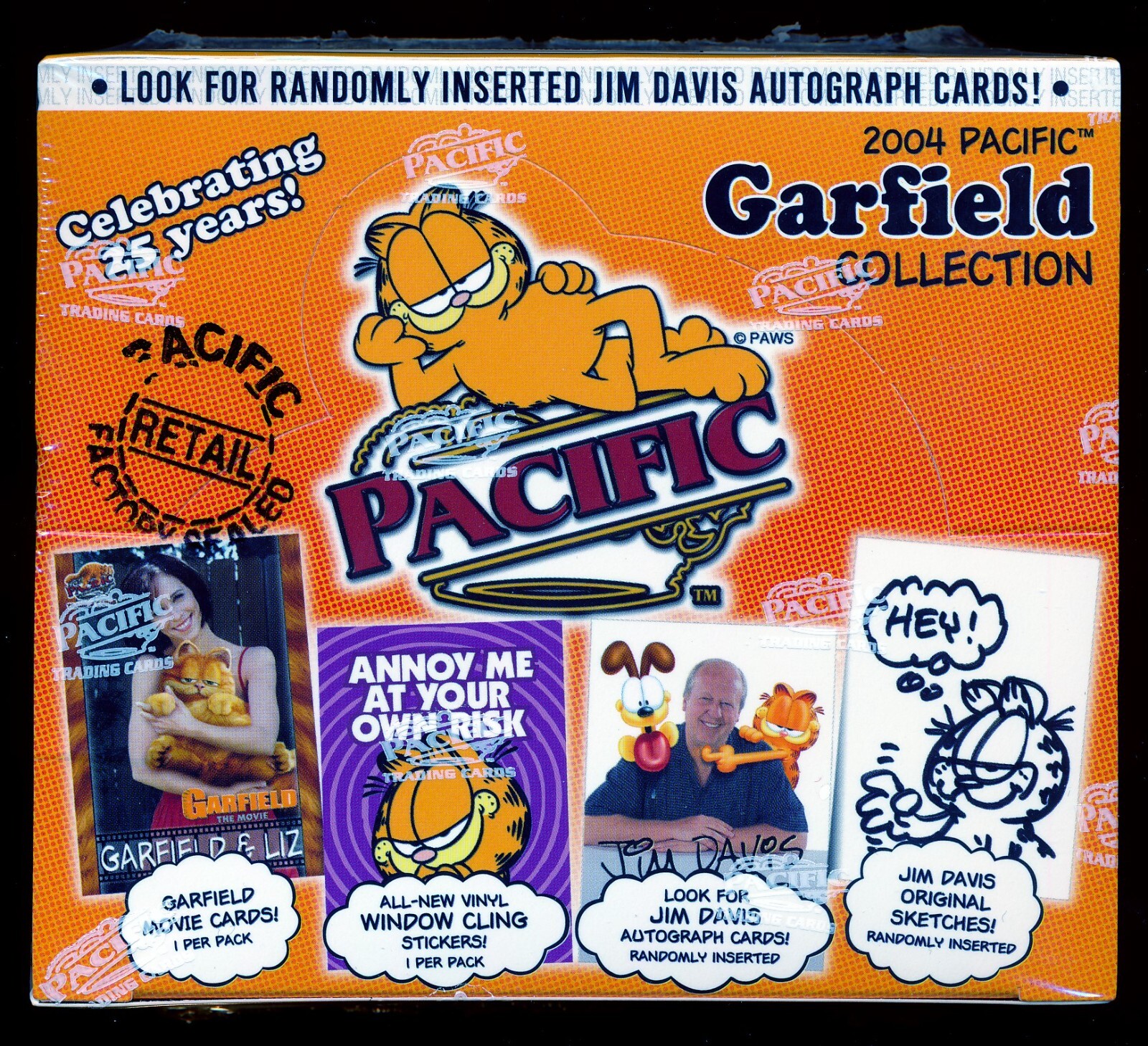 2004 Pacific Garfield Collection Retail Box Factory Sealed Jim Davis ...