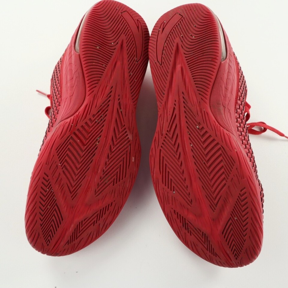 Anta Rajon Rondo Prototype Proto Basketball Sneaker Weave Lined All Red ...