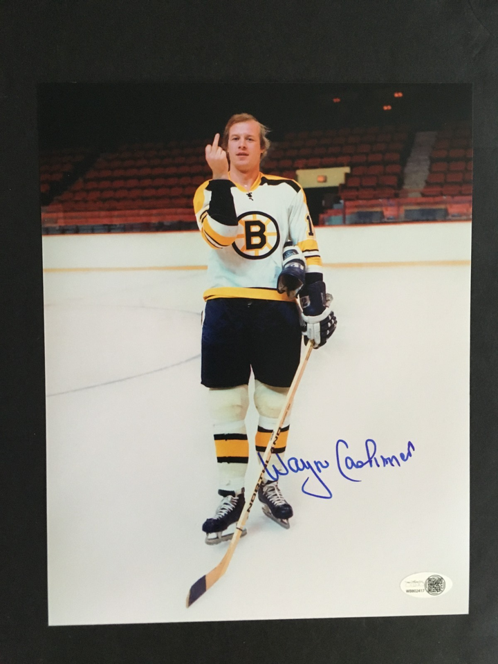 WAYNE CASHMAN AUTOGRAPHED 8X10 MIDDLE FINGER PHOTO JSA AUTHENTICATED | eBay