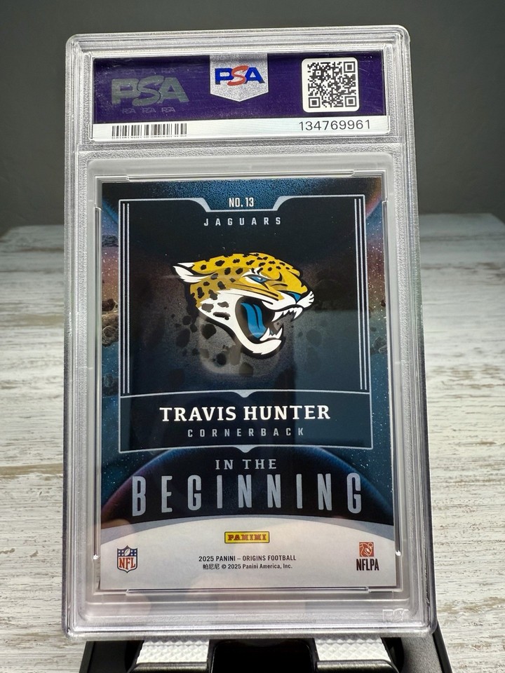 2025 Panini Origins Rookies Travis Hunter, Travis Hunter #142 (RC) POP ...