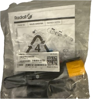 Radiall Nokia OCTIS DC Plug Kit 4742184A.101 OCTI.327.350 OEM Telecom ...