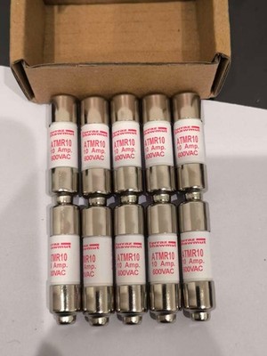10 pcs Class CC Fuse ATMR10 ATMR-10 10A 600V FAST ACTING | eBay