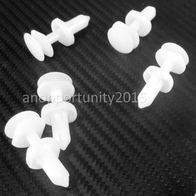 100x Nylon Roof Trim Door Panel Clips Rivet Retainer for GMC Jimmy ...
