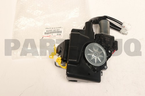 6935060191 Genuine Toyota LOCK ASSY BACK DOOR 69350-60191 | eBay