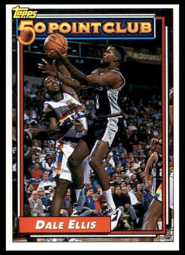 1992 Topps #204 Dale Ellis San Antonio Spurs | eBay