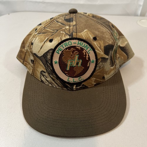 Camouflage Hat Patch Petro-Hunt PH OC Outdoor Cap Snap Back | eBay