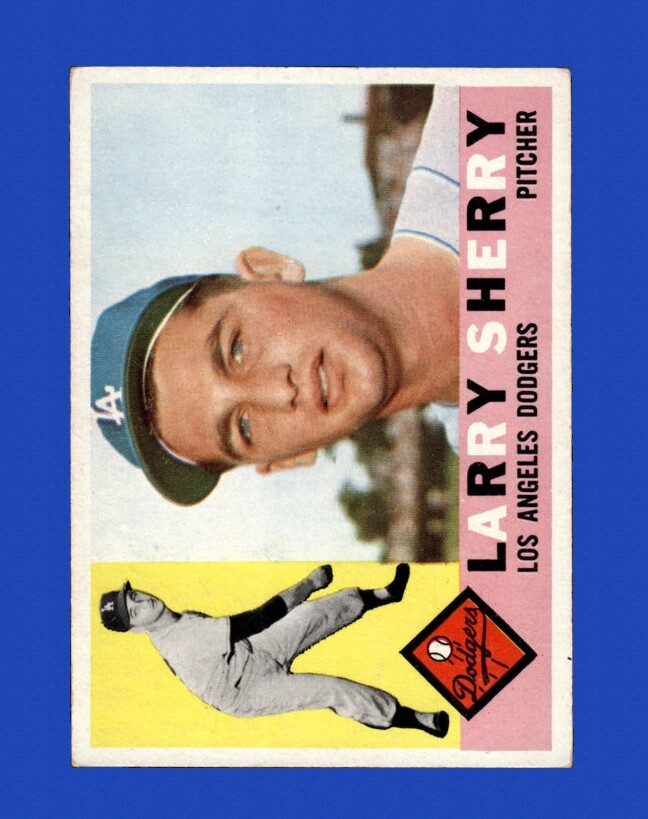 1960 Topps Set-Break #105 Larry Sherry EX-EXMINT *GMCARDS* | eBay