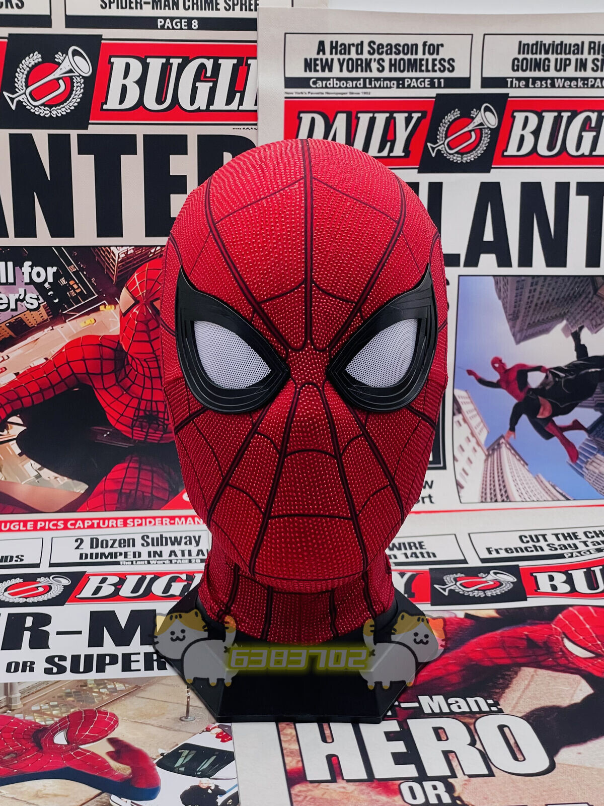 Spider-man Homecoming Mask Spiderman 3D Helmet Costume Cosplay Props ...