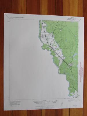 Quemado Texas 1959 Original Vintage USGS Topo Map | eBay