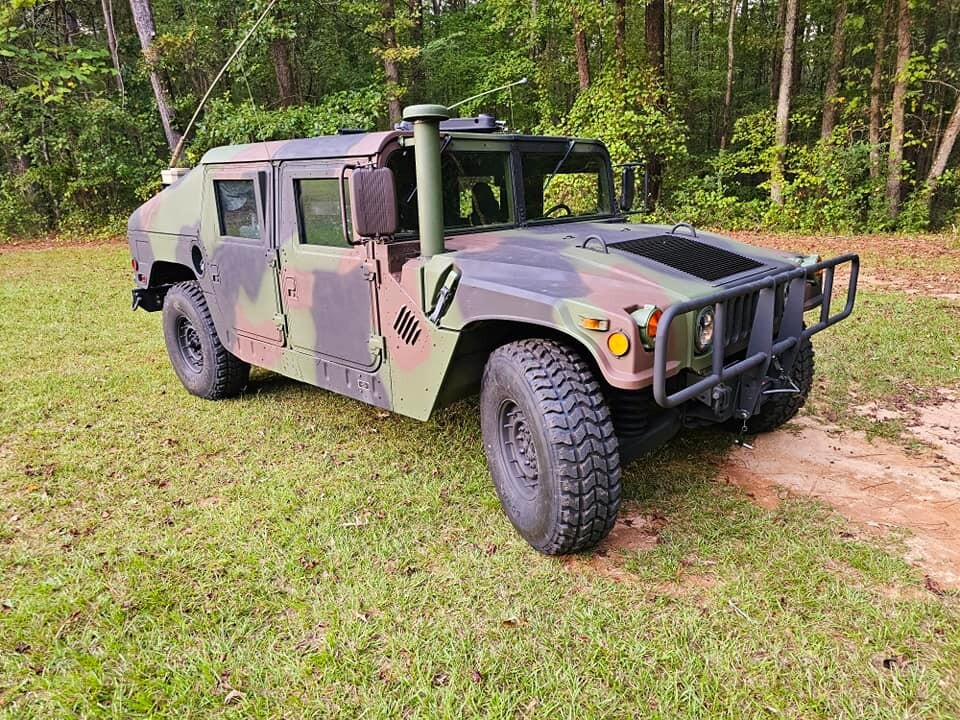 Humvee Running and Driving Complete Chassis M998 HMMWV M1025A2 Hummer ...