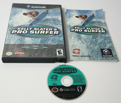 KELLY SLATER'S PRO SURFER - GAMECUBE GAME - COMPLETE BLACK LABEL ...