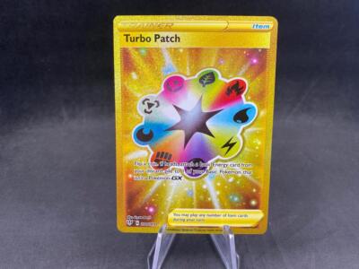 TRAINER TURBO PATCH 200/189 POKEMON DARKNESS ABLAZE HOLO RARE | eBay
