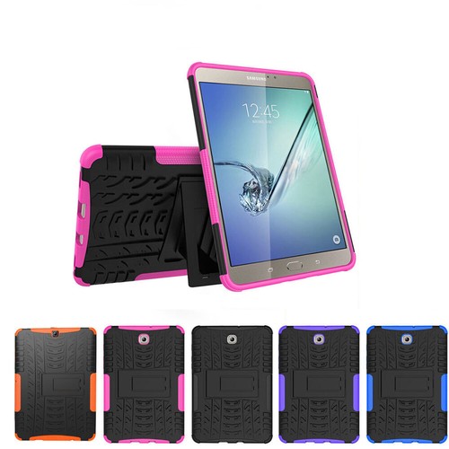 Heavy Duty Rubber Tablet Cover Case For Samsung Galaxy Tab S2 8.0/9.7 ...