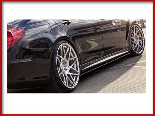 S63 Body Kit Side Skirts S550 S350 S600 S-Class Ground effecs Rocker ...