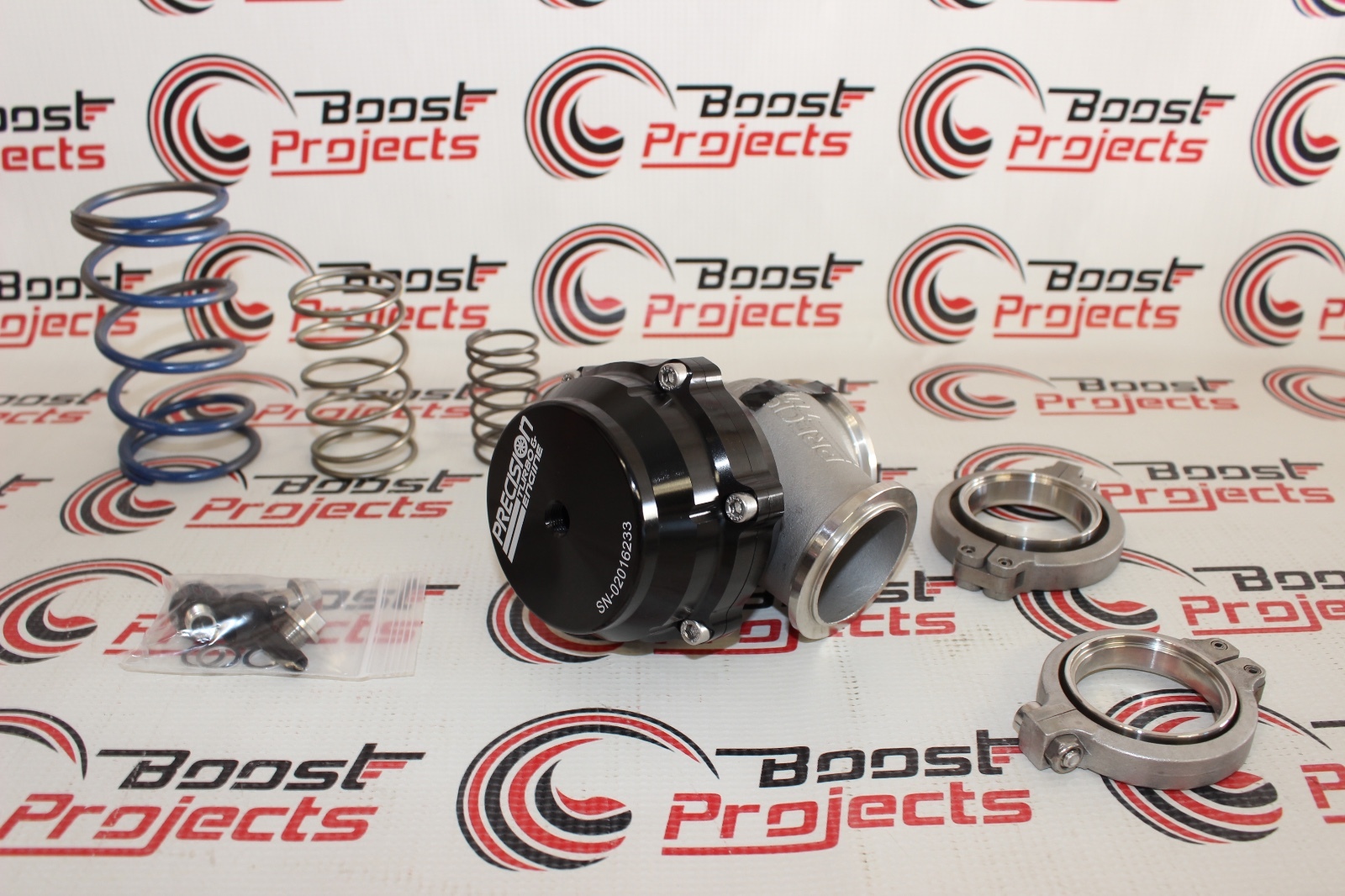 Precision Turbo Gen 2 PW46 External Wastegate 46 mm 1 Bar 15 PSI Duel ...