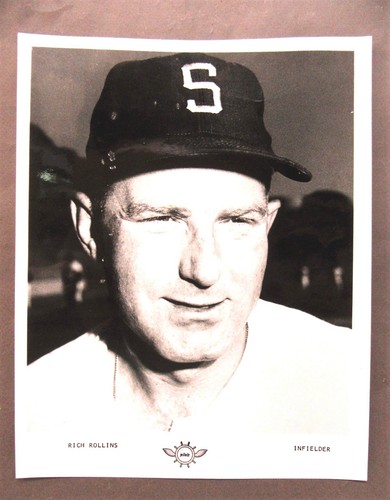 1969 RICH ROLLINS SEATTLE PILOTS portrait original and RARE 8x10 ...