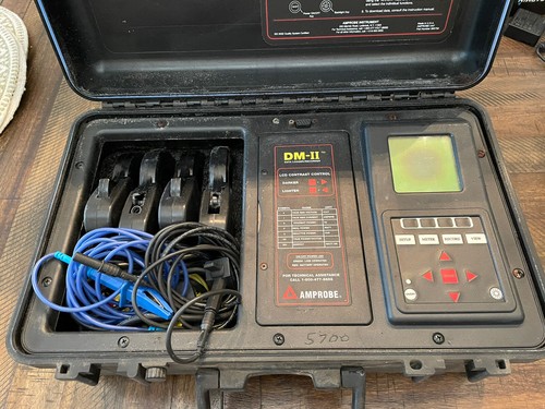 AMPROBE DM-II PRO Data Logger Recorder Ammeter / Voltmeter Amp Power ...