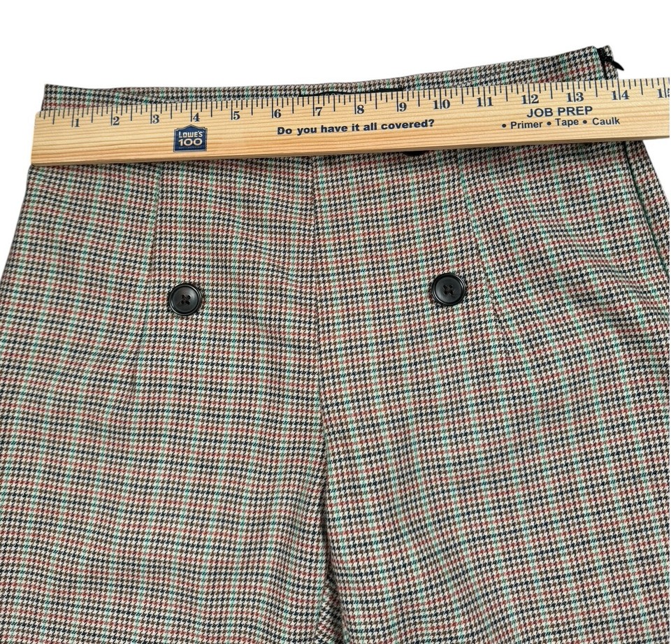 Scotch & Soda Anthropologie Far Far Away Maison Plaid Houndstooth Wool Blend | eBay