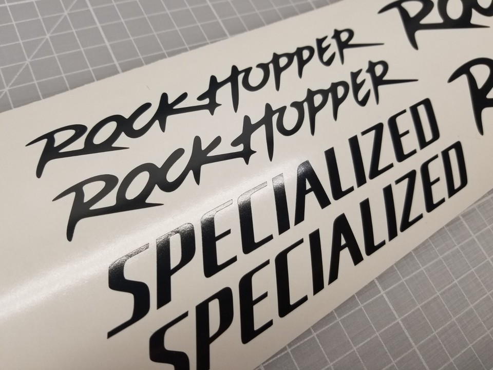 Specialized Rockhopper Classic Vintage Bike Frame Decal Set. Lots of ...