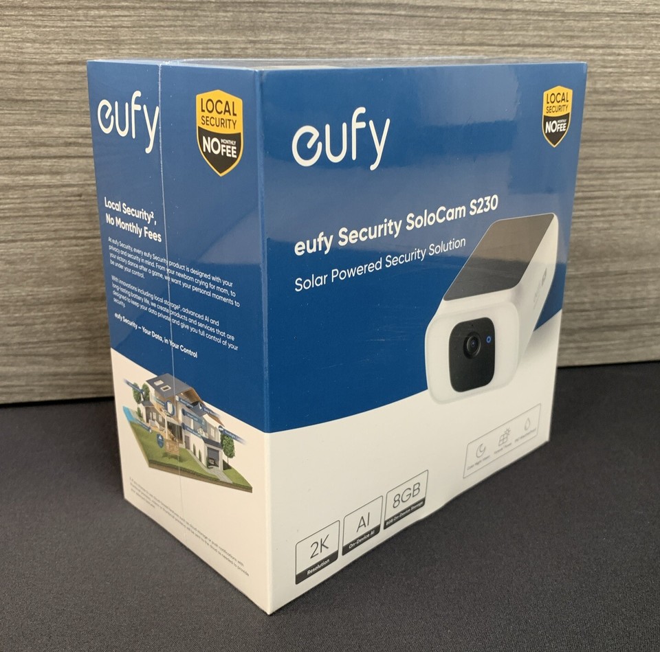 eufy security S230 SoloCam , Solar-Powered, Wireless Outdoor Camera ...