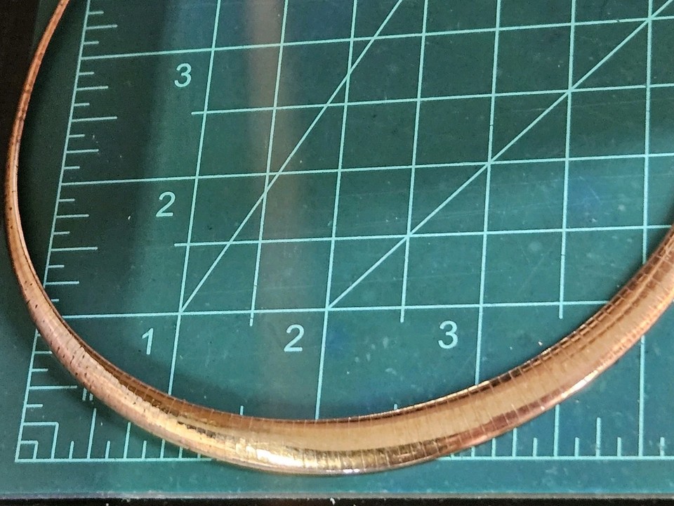 Vintage LIRM Sterling Silver Vermeil Omega Collar Necklace | eBay