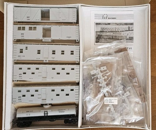 Walthers 923-911, Work Train #1, MOW Gray HO Scale Factory Sealed | eBay