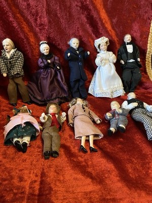 Ten Dolls House Dolls | eBay UK