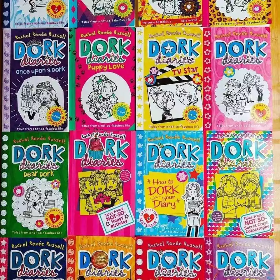 Dork Diaries By Rachel Renee Russell 16 Books Collection Set Popstar | eBay
