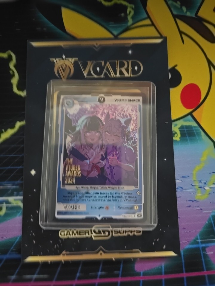 VCard Vtuber Awards 2024 Promo Card Womp Snack | eBay