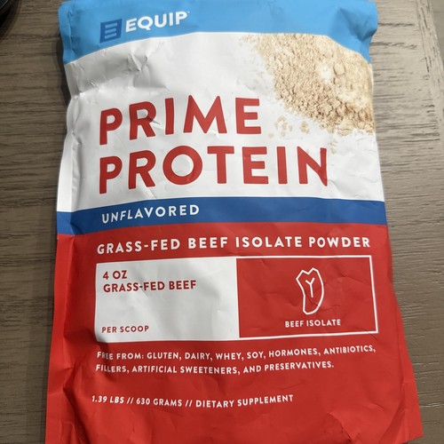 Equip Foods Prime Protein Powder | Clean, Grass Fed Beef Protein ...