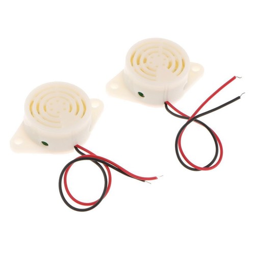 2x DC 3 24V 2 Wires Industrial Continuous Beep Alarm Sound | eBay