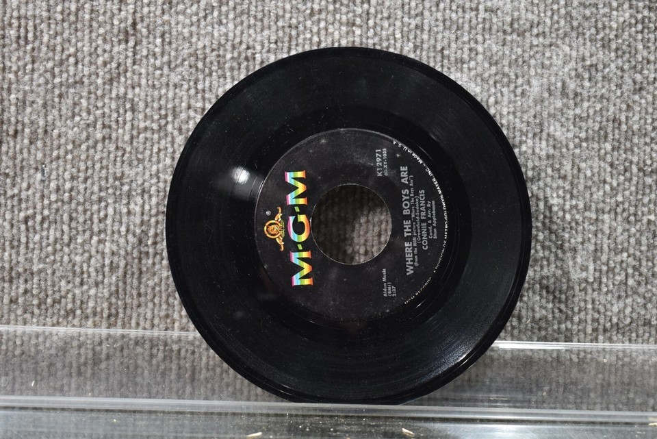 Connie Francis "Forget Domani / No One Ever Sends Me Roses" MGM Records ...