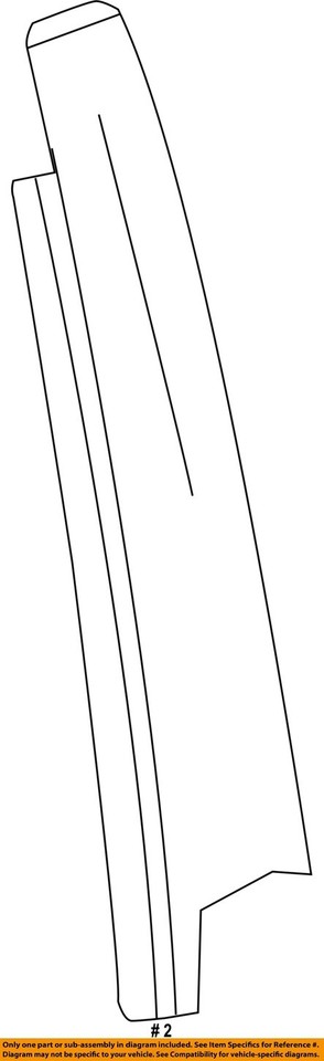 GM OEM 10-17 Equinox,Terrain Front Door Exterior Trim-Applique 84006057 ...