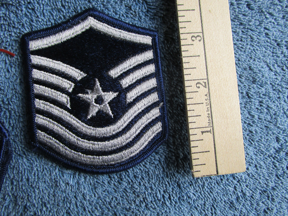 62 Total USAF Senior Master Sergeant Patches 3" 160-75-2 | eBay