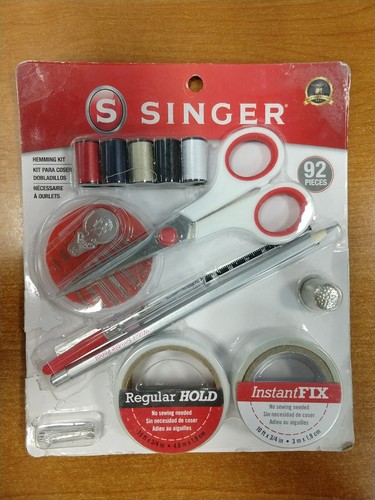 SINGER 00750 Hemming Kit, Basic Tools/Supplies, New/Damaged Box E12E | eBay