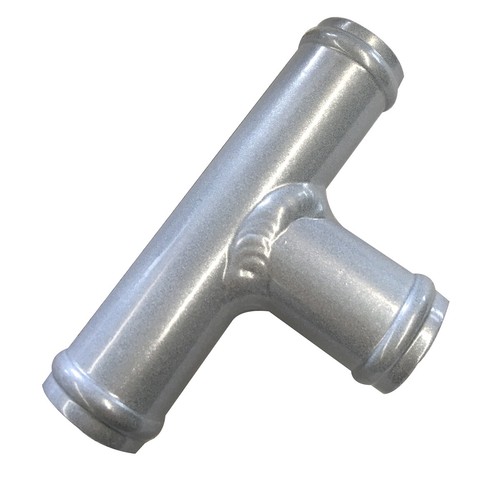 Universal 1" Aluminum Coolant Pipe T Fitting Radiator Fitting Pipe Hose ...