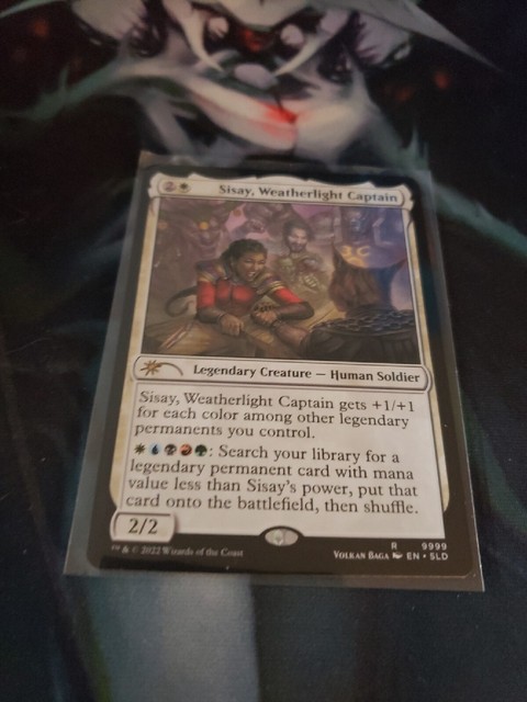 MTG Sisay, Weatherlight Captain Secret Lair - Finally! Left-Handed ...
