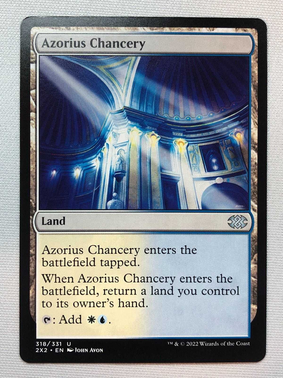 MTG Double Masters 2022 Azorius Chancery 318 NM/M | eBay