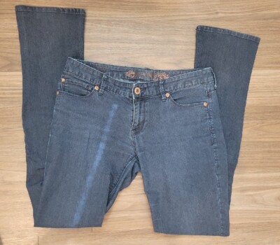 Express Jeans Size US 4 Denim Skyscraper Stella Regular Fit Low Rise ...