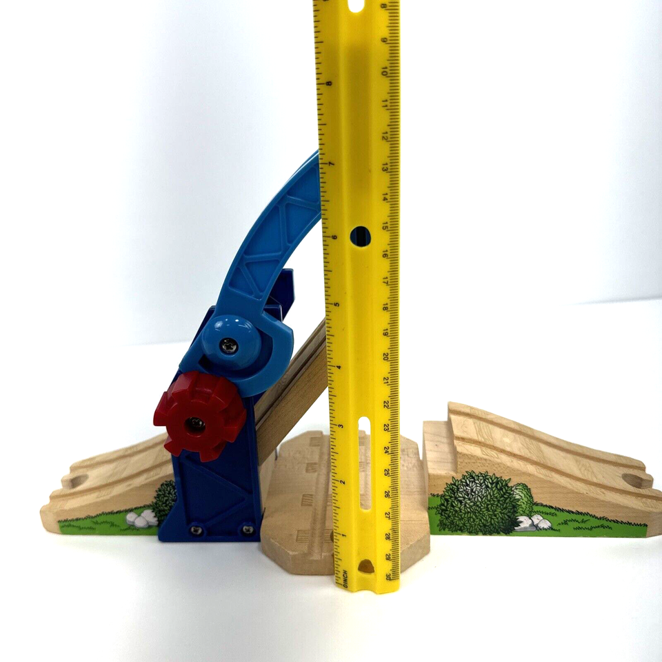Thomas The Train Wooden Railway Sling Draw Bridge Gullane 2002 | eBay