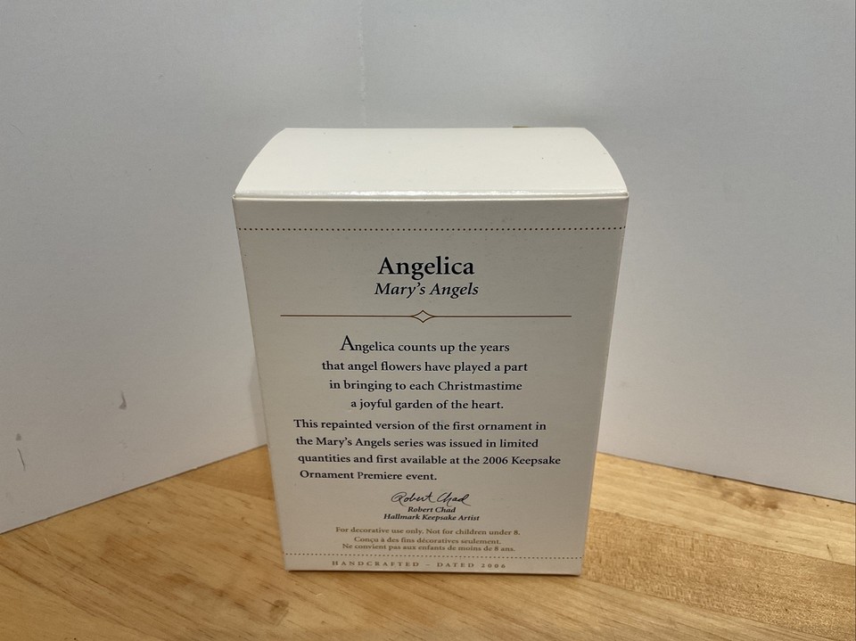 Hallmark Keepsake Ornament- Mary’s Angel- Angelica- 2006 Limited ...