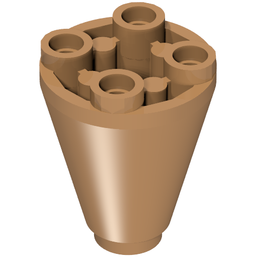 10x LEGO® Part 49309 - Cone 2 x 2 x 2 Inverted | eBay