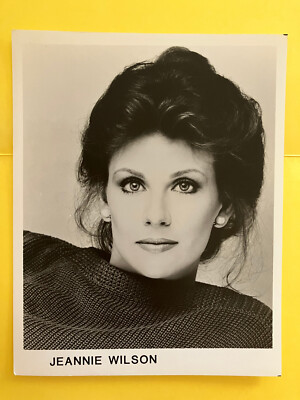 Jeannie Wilson , original vintage press talent agency headshot photo | eBay