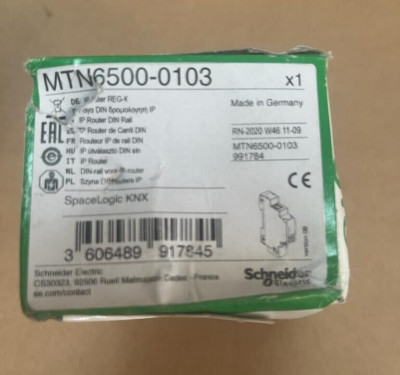 Schneider ELectric SpaceLogic KNX MTN6500-0103 IP-Router DIN Rail | eBay