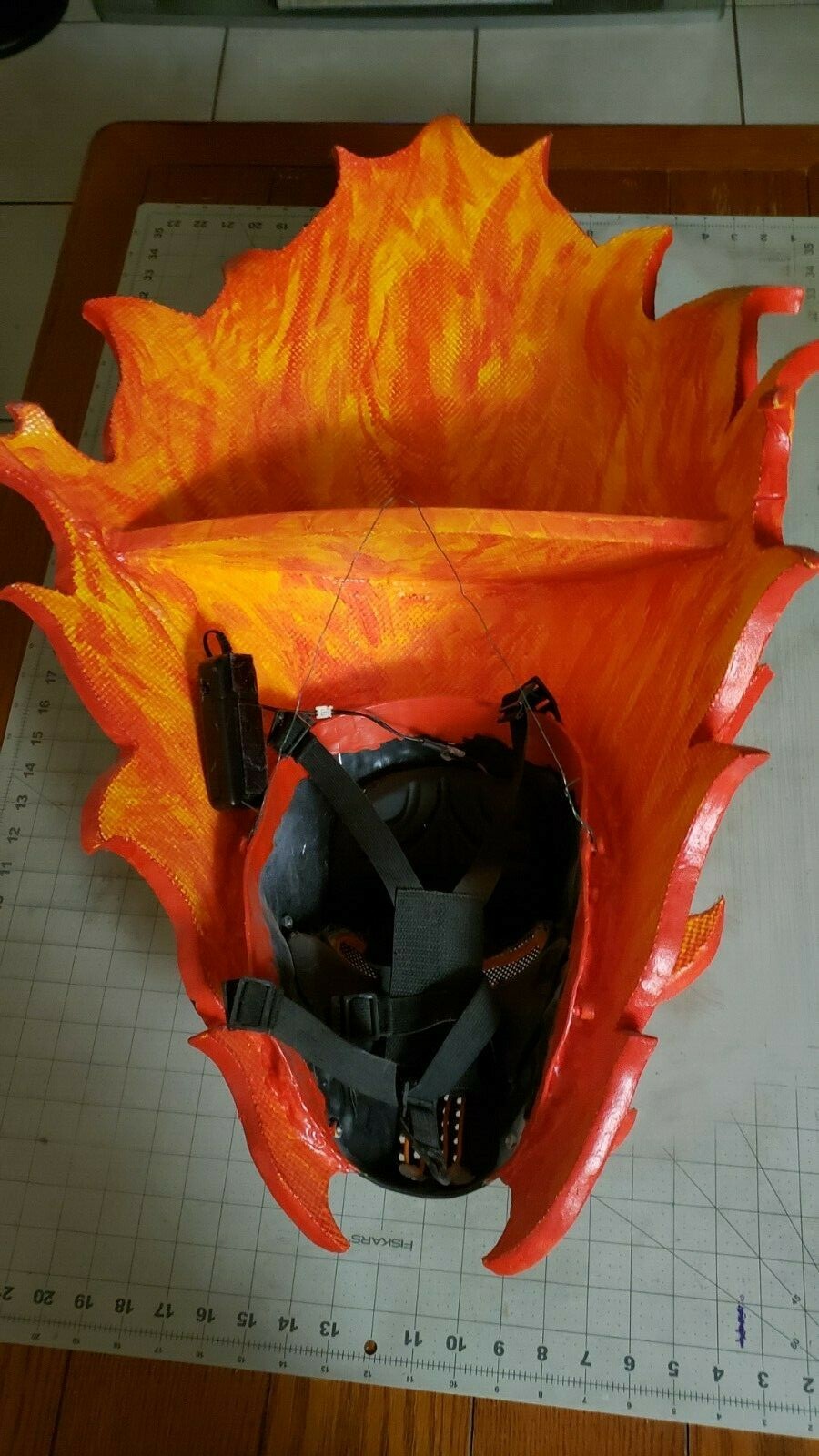 "One of a Kind" Cosplay Ghost Rider Mask...HANDMADE - Gem