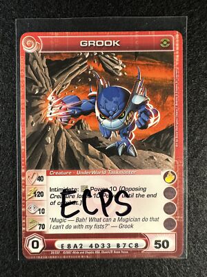 Chaotic TCG 4 Max ECPS Grook 35/232 DOP Unlimited Uncommon NM/LP | eBay