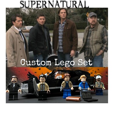 Custom lego Supernatural 5 minifigures Plus Impala Car!Lots Of Extras ...