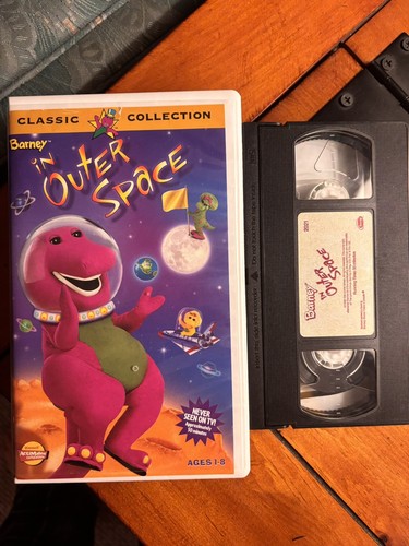 Barney - Barney in Outer Space (VHS, 1998) Classic Collection ...