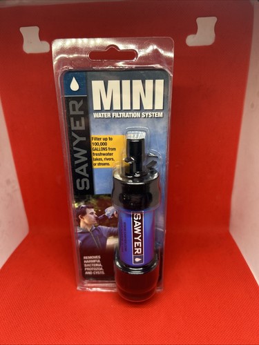 Sawyer Mini Water Filtration System Filter SP128 Survival Prepper USA ...