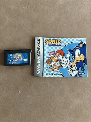 Sonic Advance GBA With Manual | eBay